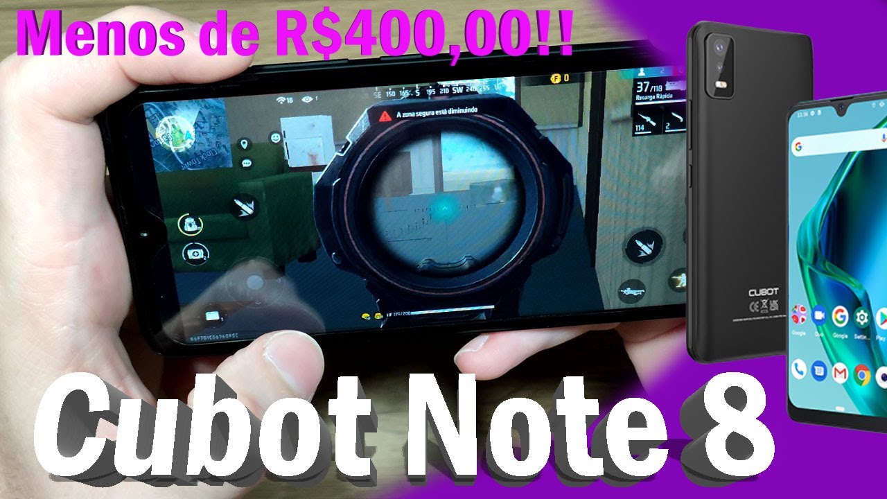 Cubot Note 8 Unboxing e Review - YouTube