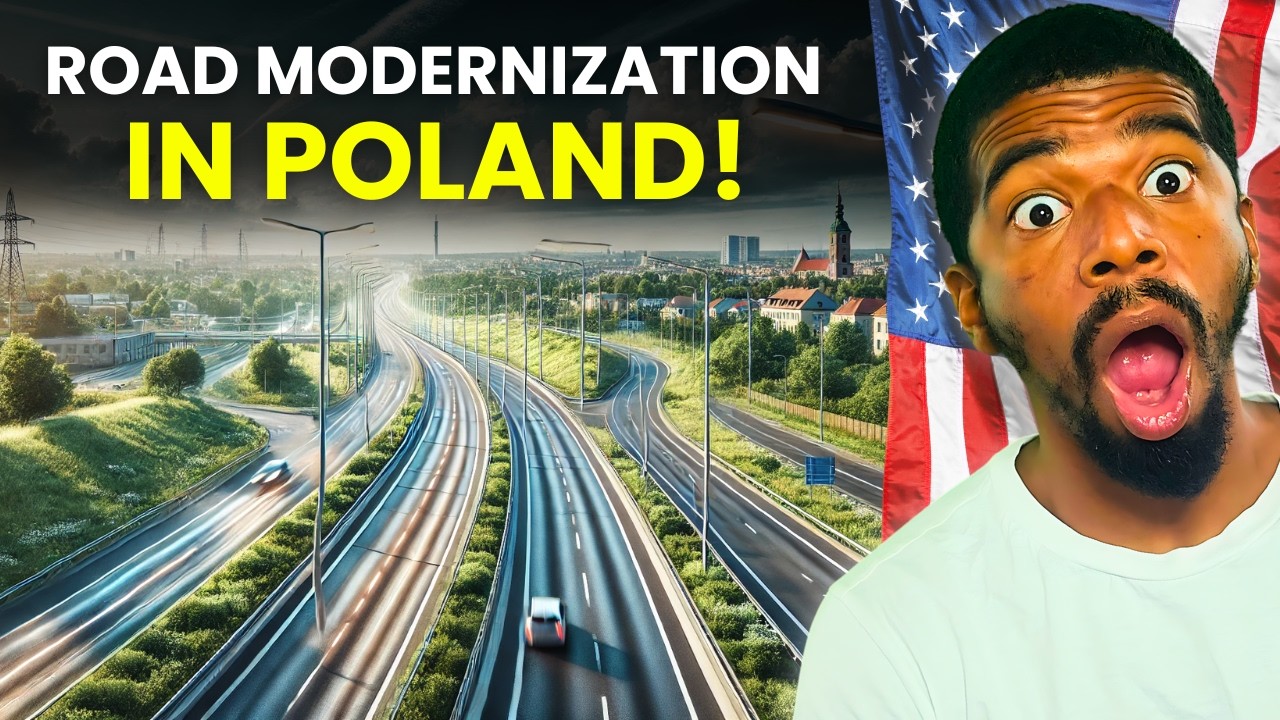 Road Marvel. How did Poles Manage To Modernize Roads | American Reacts ...