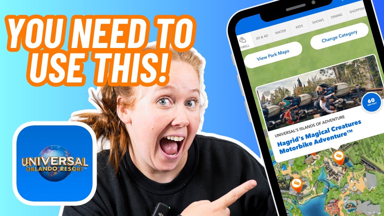 How to Use the Universal Orlando App! You NEED it for YOUR trip! - YouTube