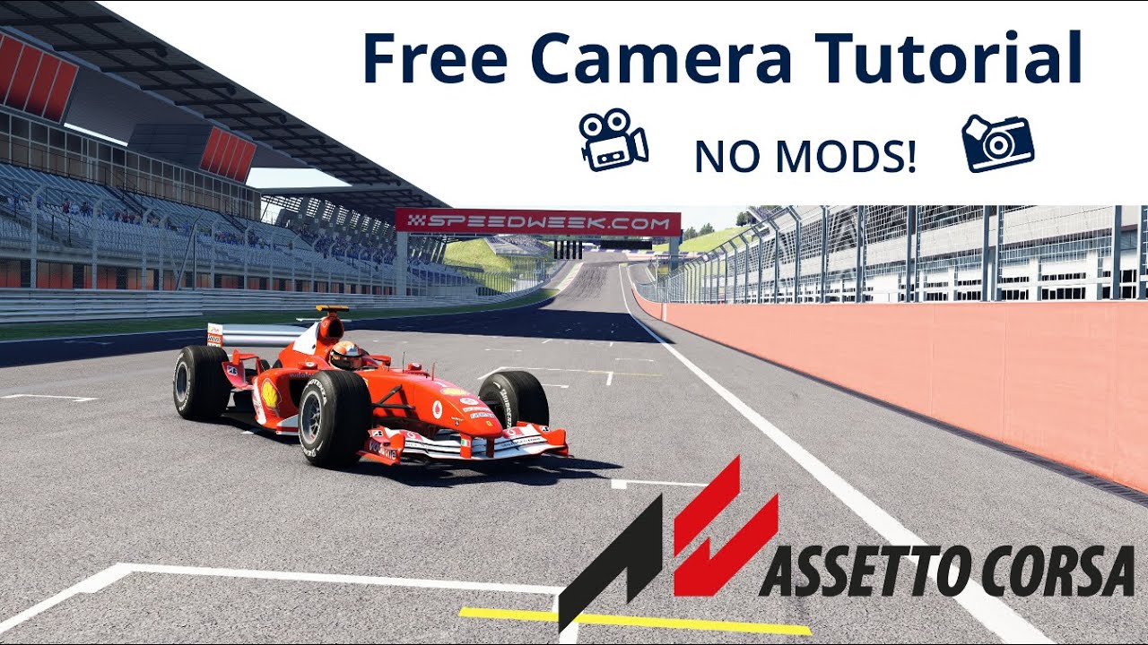 2025 - How To Enable Free Camera In Assetto Corsa | No Mods | Easy ...
