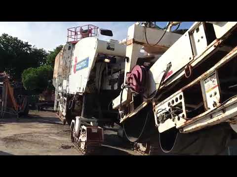 2007 Roadtec RX900 asphalt milling profiler - YouTube