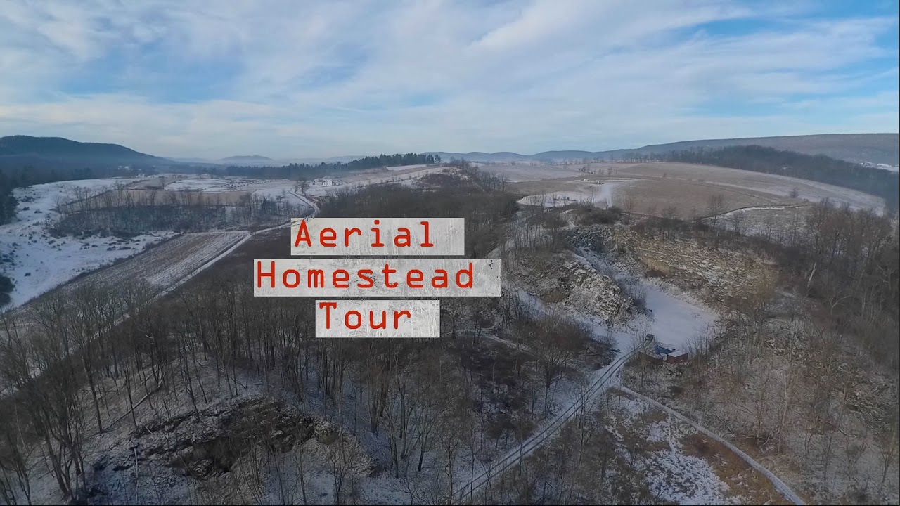 Aerial Tour of My Homestead - YouTube