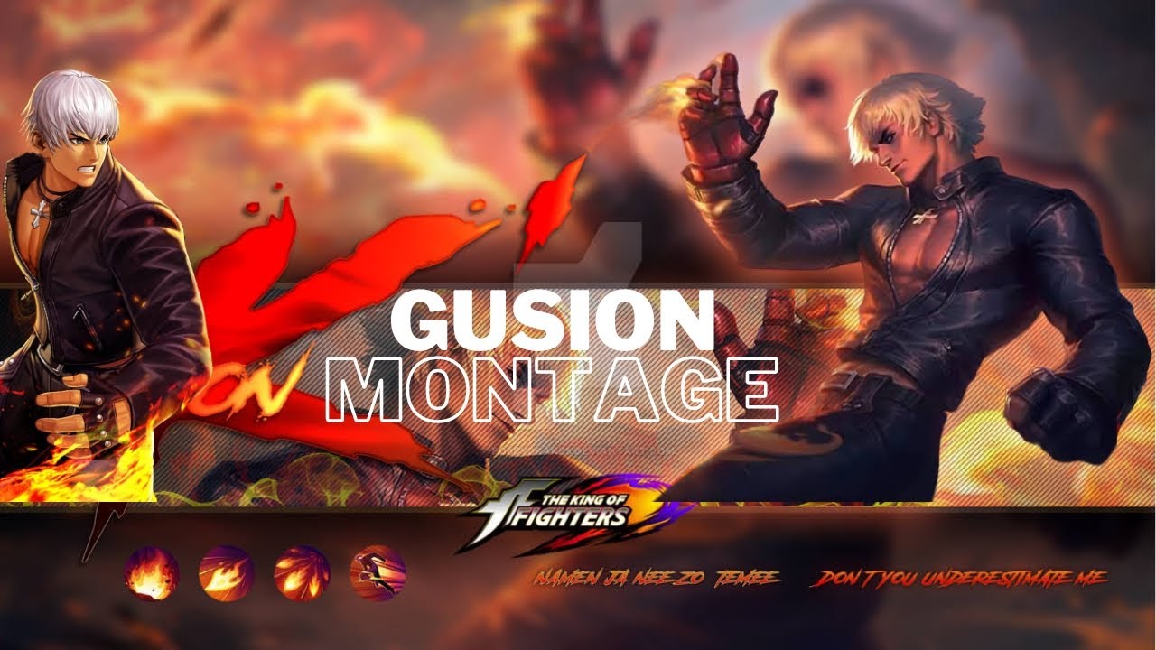 SURPASS YOUR LIMIT! GUSION FLASH COMBO MONTAGE! MY HANDS IS ON FIRE🔥 ...