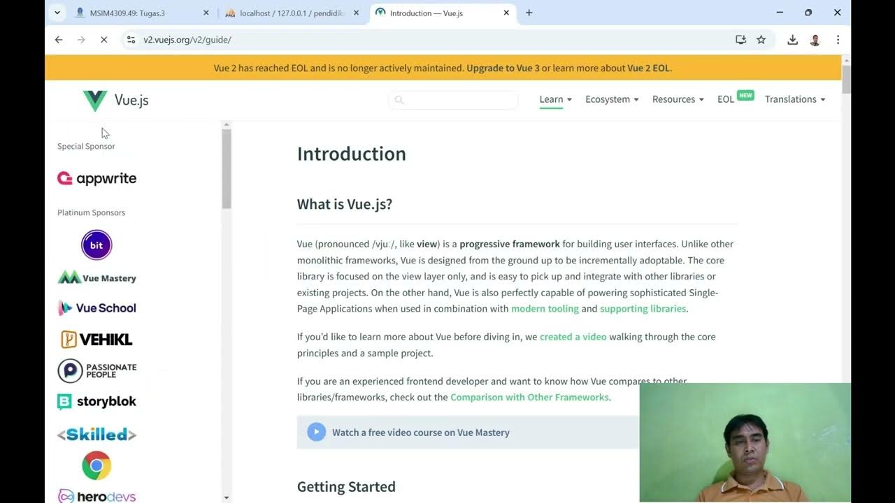 Tugas 3 | Lanjutan Praktikum Pemrograman Berbasis Web | UNUNG - YouTube