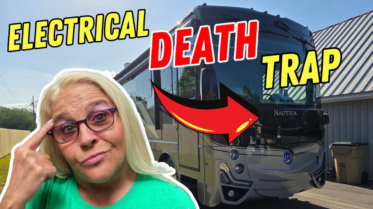 💥RV Fire Risk? What We Found Behind the Electrical Panel! Hidden Fire ...