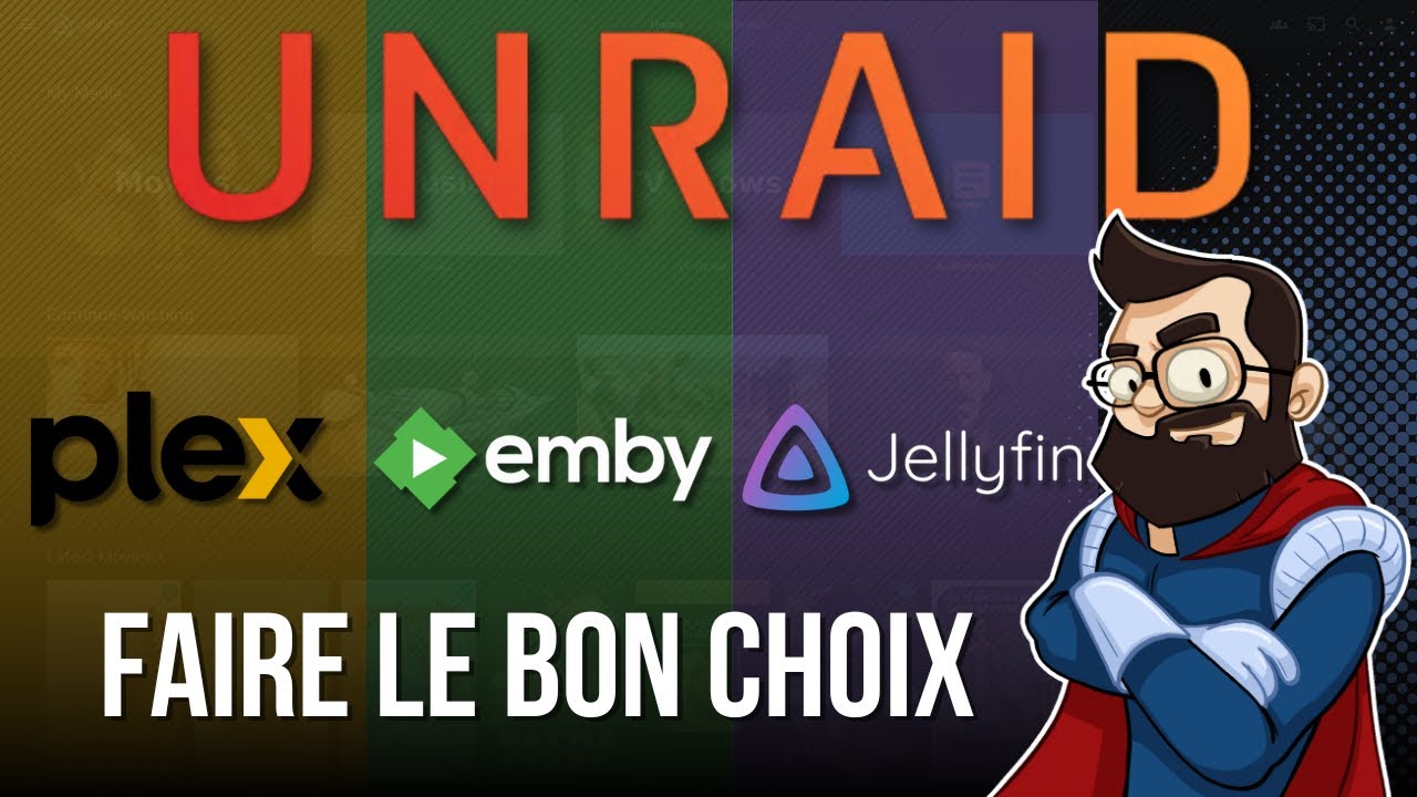 PLEX | EMBY | JELLYFIN : Quel est le meilleur serveur multimédia en 2024 ? - YouTube