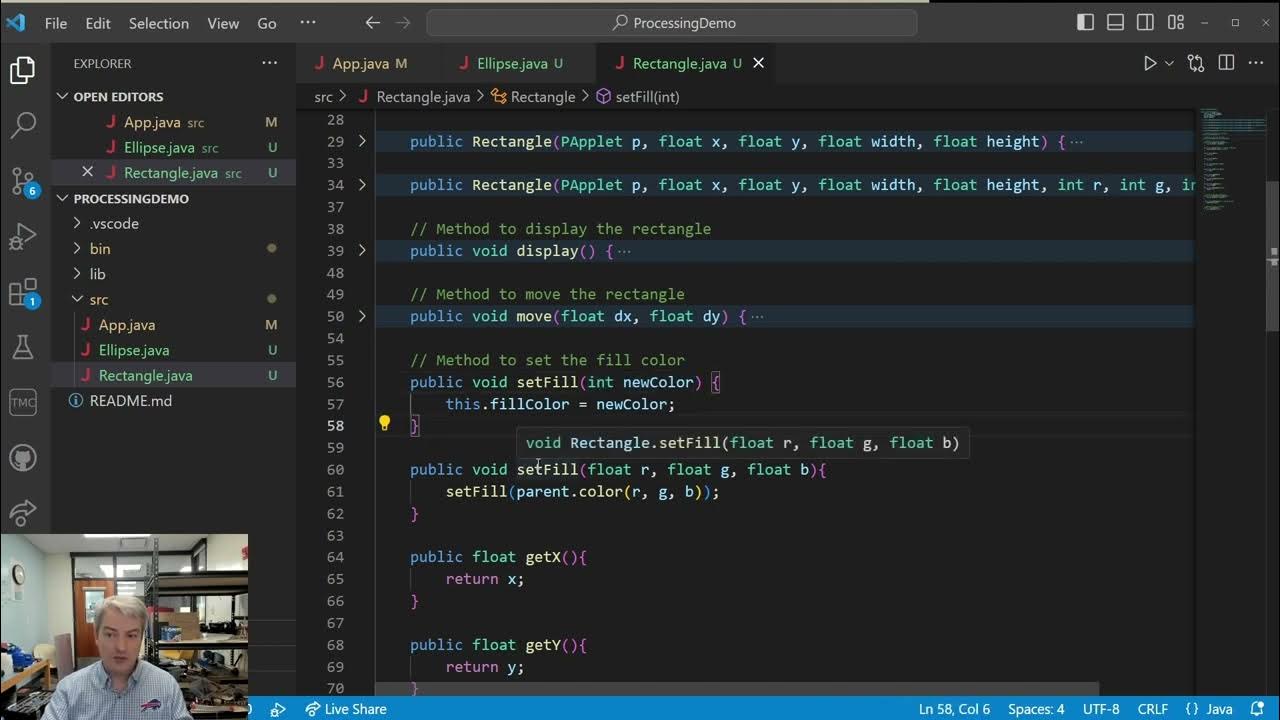 Processing Lesson 5b - YouTube