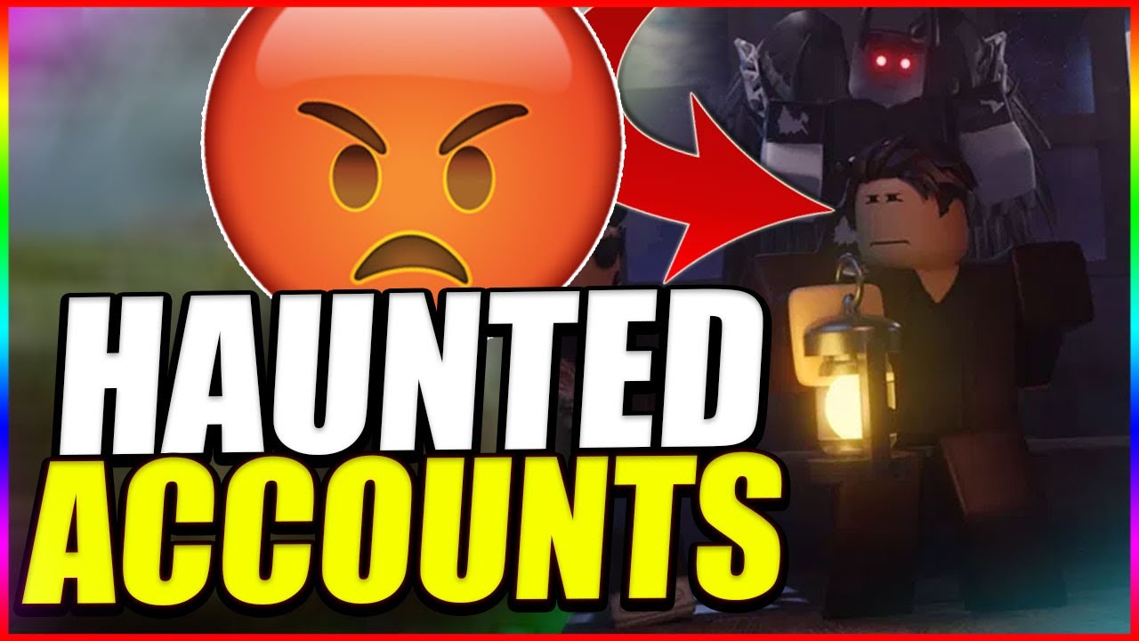 TOP 10 MOST HAUNTED ROBLOX ACCOUNTS !!😱| * ESCAPE THE HAUNTED HOUSE IN ...