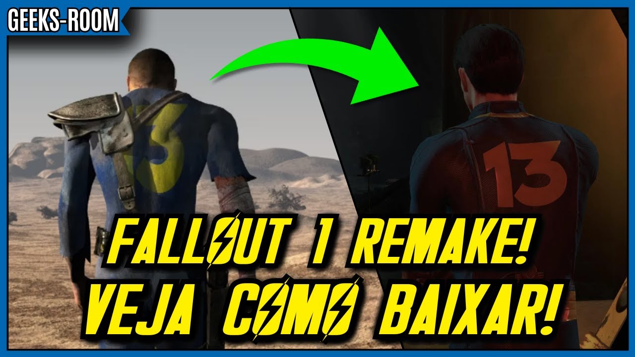 FALLOUT 1 REMAKE NOVA DEMO, VEJA COMO BAIXAR! [Fallout Vault 13] - YouTube