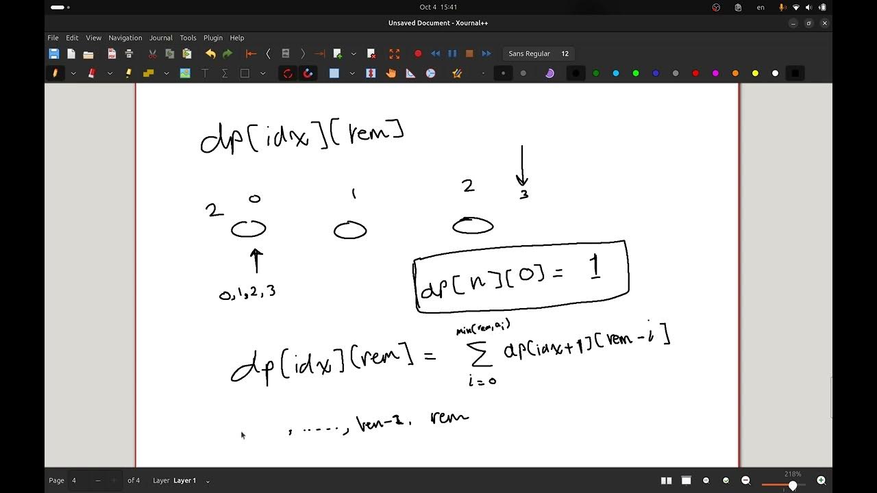 3 - prefix / subarray / range / permutation dp (A. Candies) - YouTube