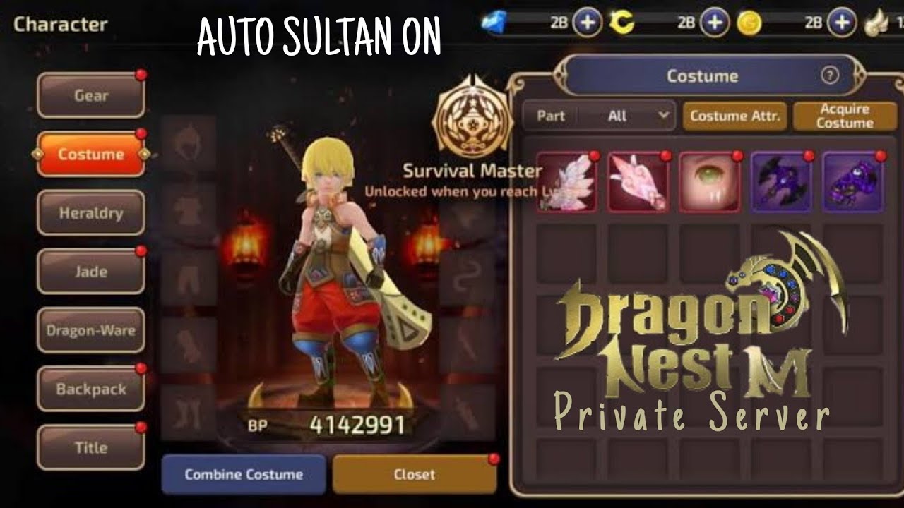 DRAGONEST PRIVATE SERVER | DNM SIMPLE | NEW SERVER 2021 • Tutorial ...