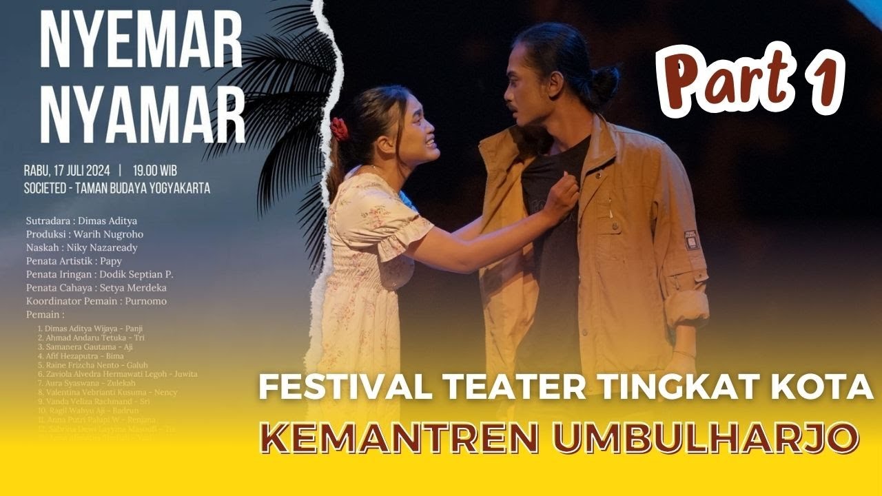 Teater Kemantren Umbulharjo dengan judul "Nyemar Nyamar" | PART 1 - YouTube