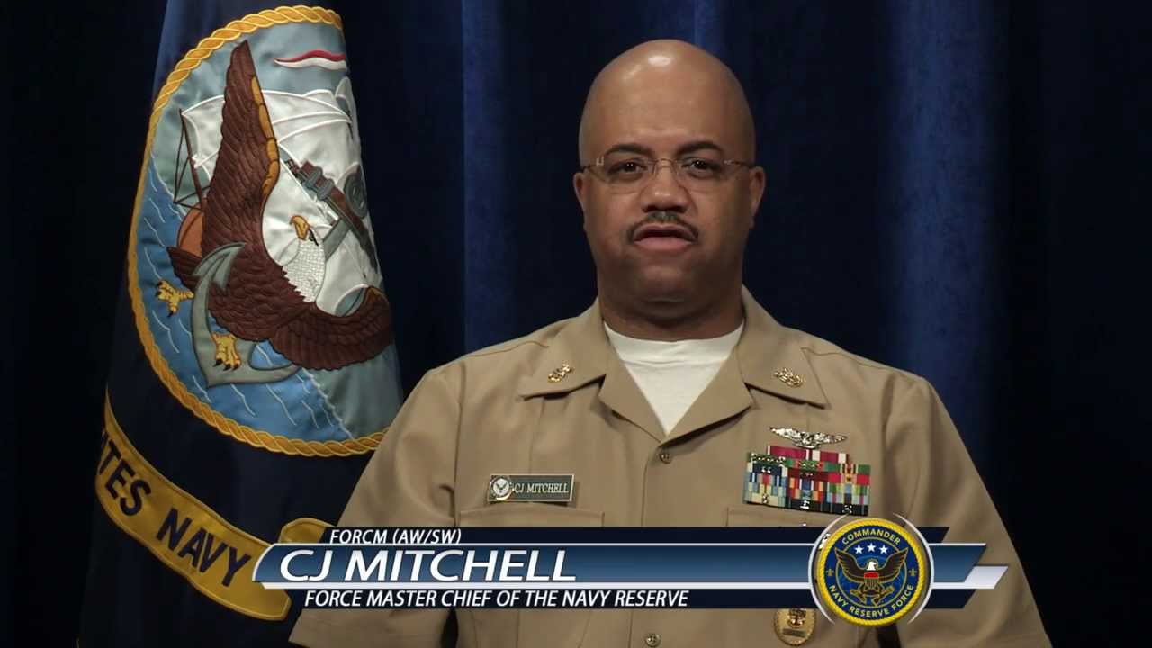 Navy Reserve Force Master Chief, CJ Mitchell, Discusses Transition GPS ...