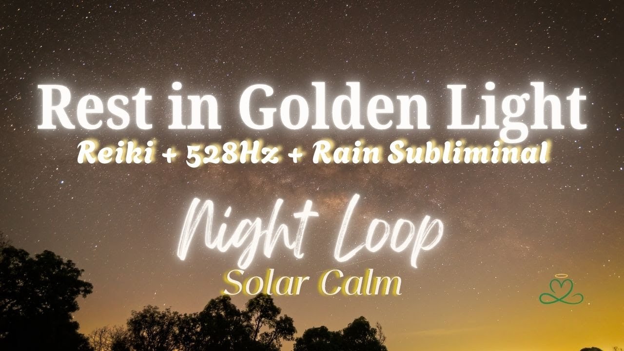 Solar Calm 🌙 Reiki Night Loop for Courage & Peace - YouTube