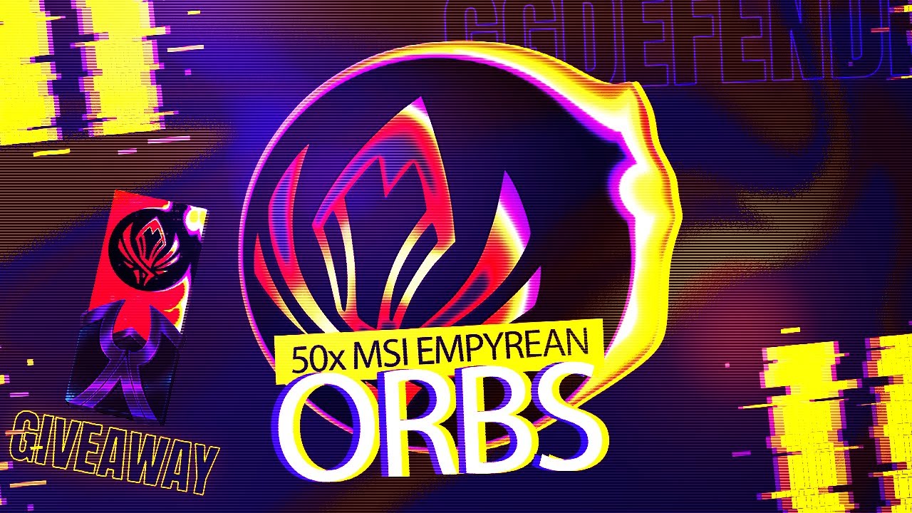 50x MSI Empyrean Orbs Opening (Empyrean 2024 Mega Orb Bundle) | League ...