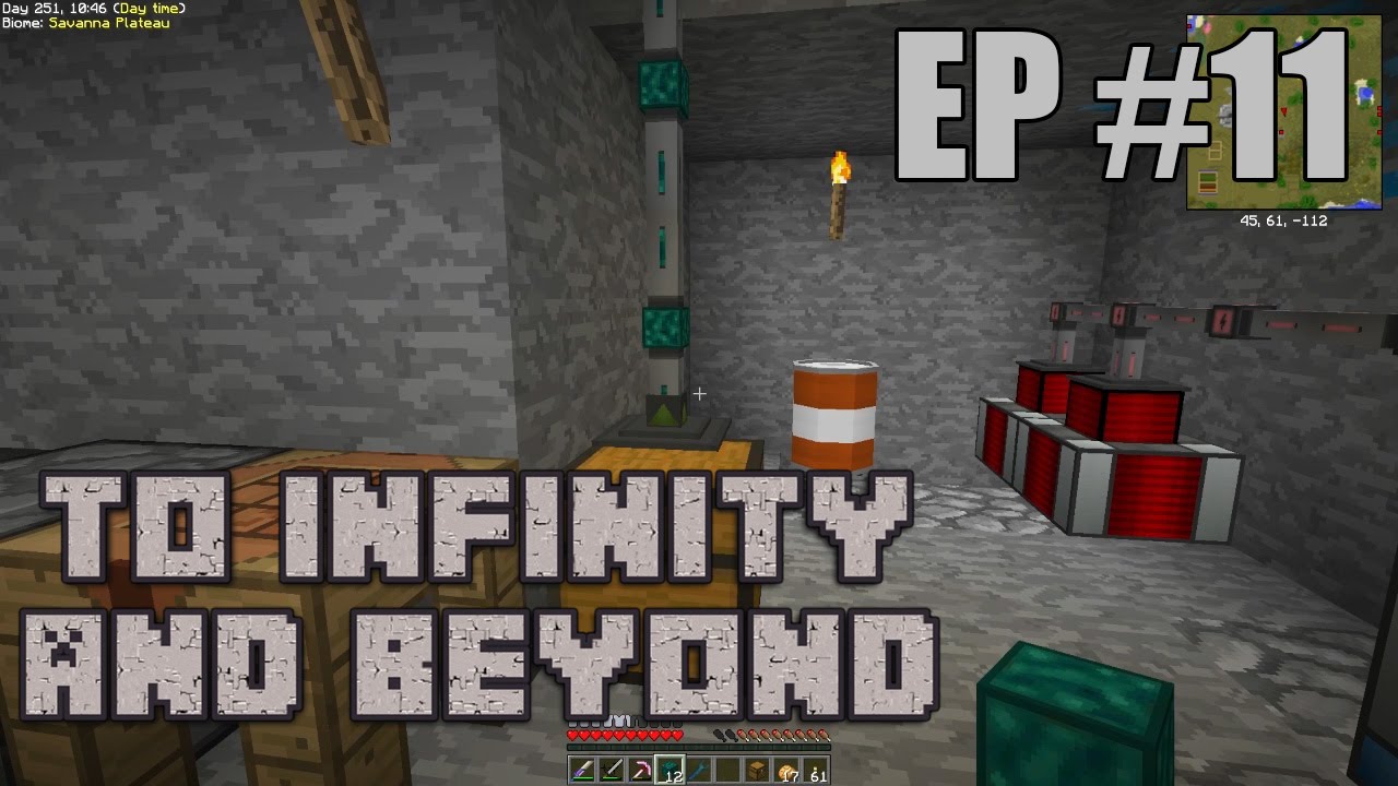 Basic Ore processing | To Infinity and Beyond Episode 11 | Minecraft FTB Infinity 1.6.2 - YouTube