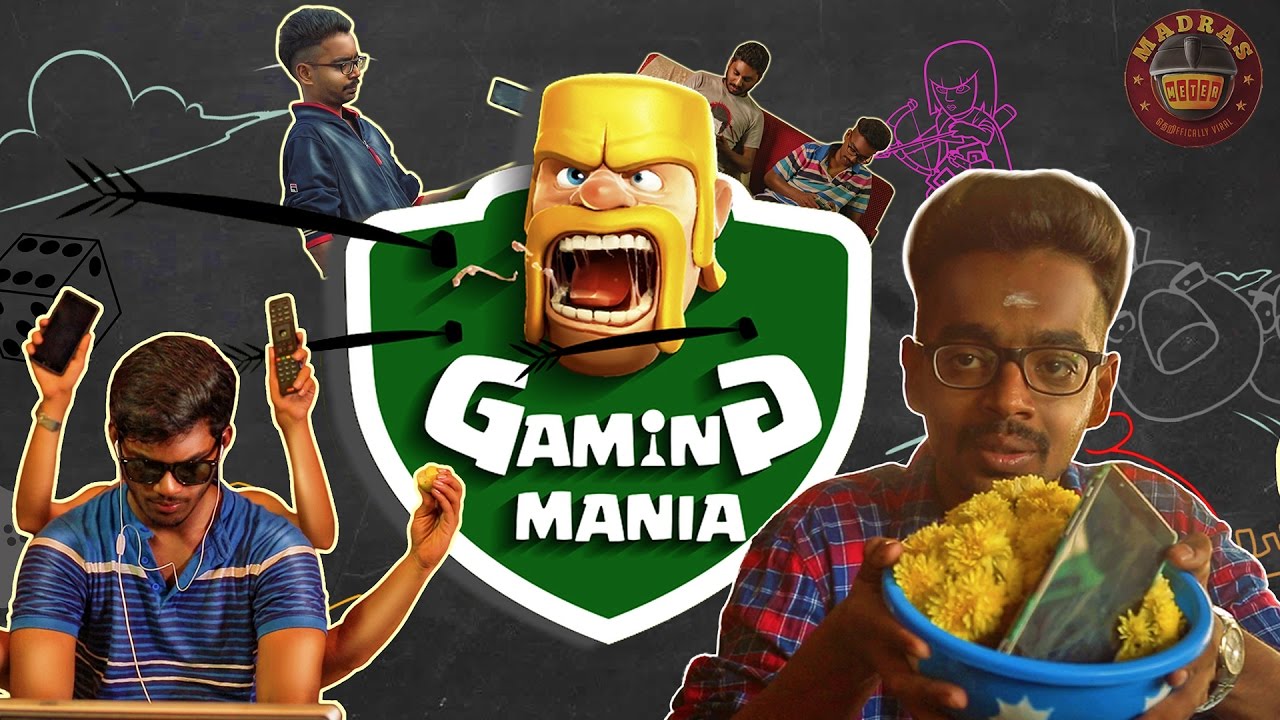 Gaming Mania | Gamer Types & Problems | Madras Meter - YouTube