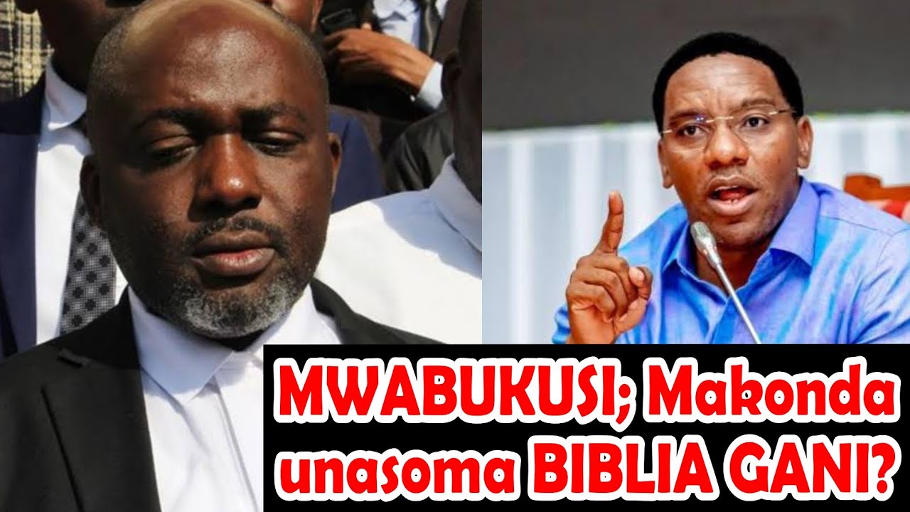 MWABUKUSI AMJIBU PAUL MAKONDA; WEWE UNASOMA BUBLIA GANI? - YouTube