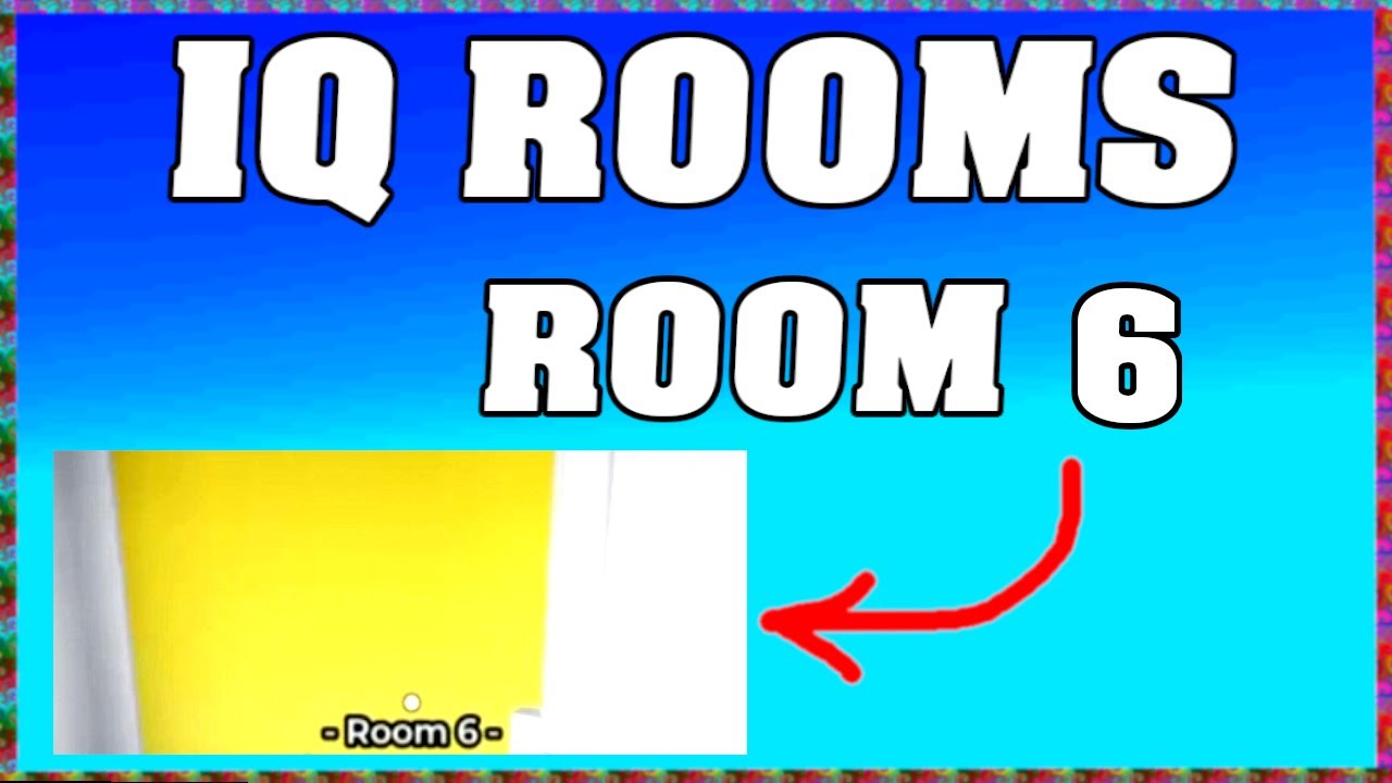 ROOM 6 Rubiks IQ ROOMS Roblox Walkthrough [Full Guide in English] - YouTube