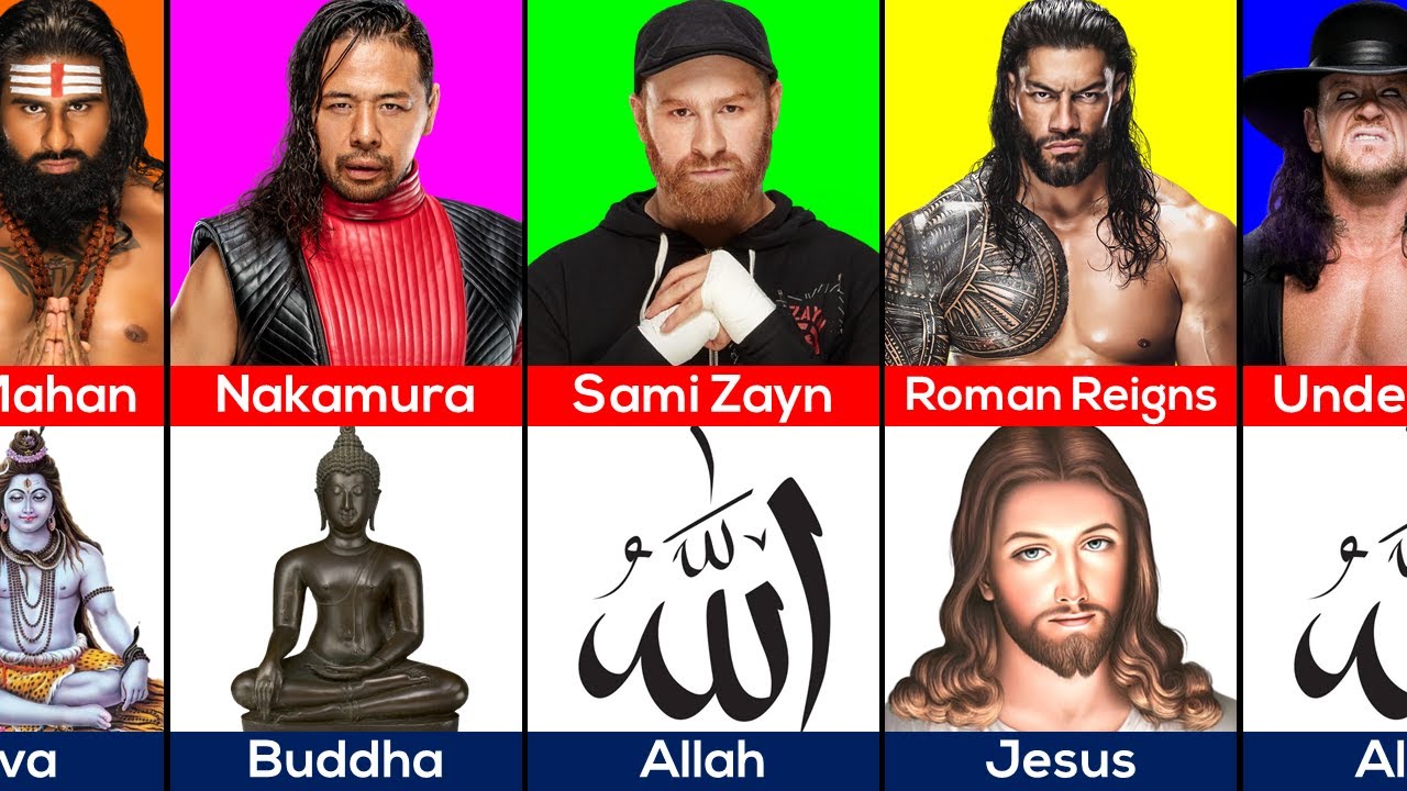 God Of WWE Wrestlers - YouTube