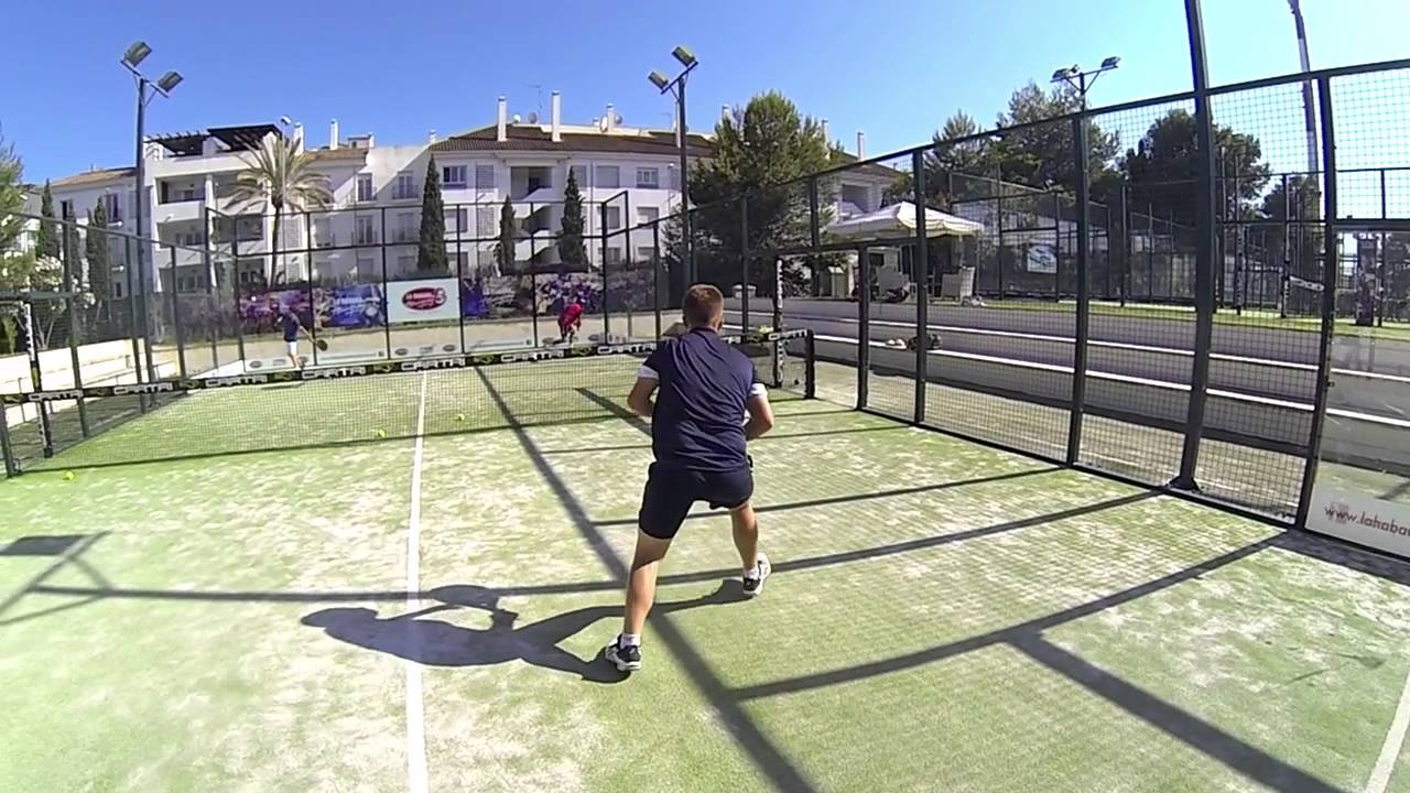 Pro Academy Real Club Padel Marbella. Trabajo de red - YouTube