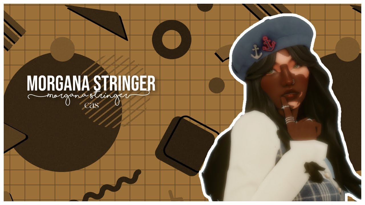 morgana stringer || sims 4 create-a-sim - YouTube