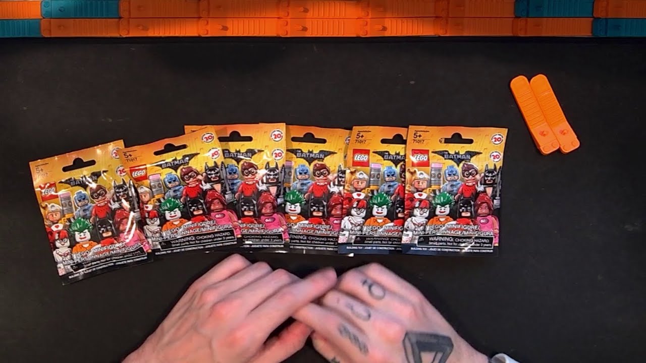 LEGO Batman The LEGO Batman Movie CMF Series 1 71017 Opening and Review ...