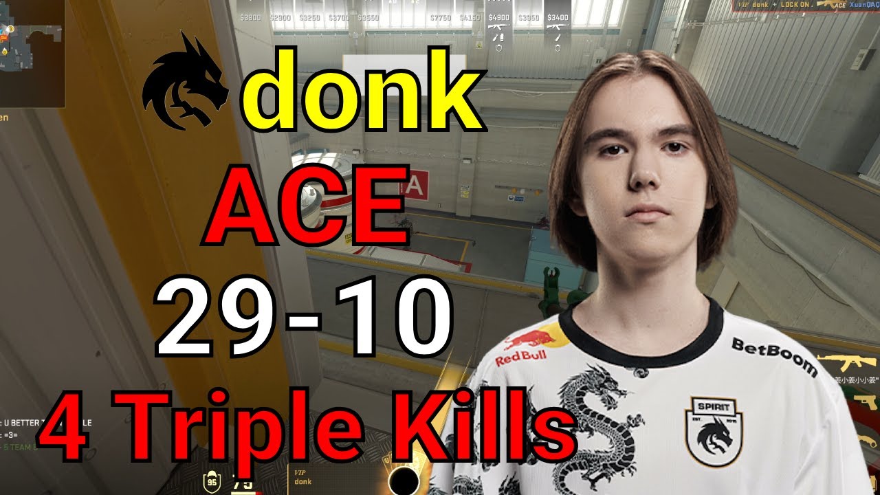 CS2 donk ACE POV 29-10 (Nuke) Perfect World | 2024/12/01 | #cs2 #demo - YouTube