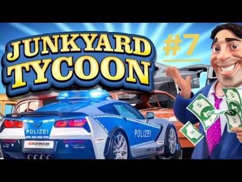 JUNKYARD TYCOON - ARABA HURDALIĞI OYUNU ARABADAN SİLAH ALIRKEN POLİS BASTI #7