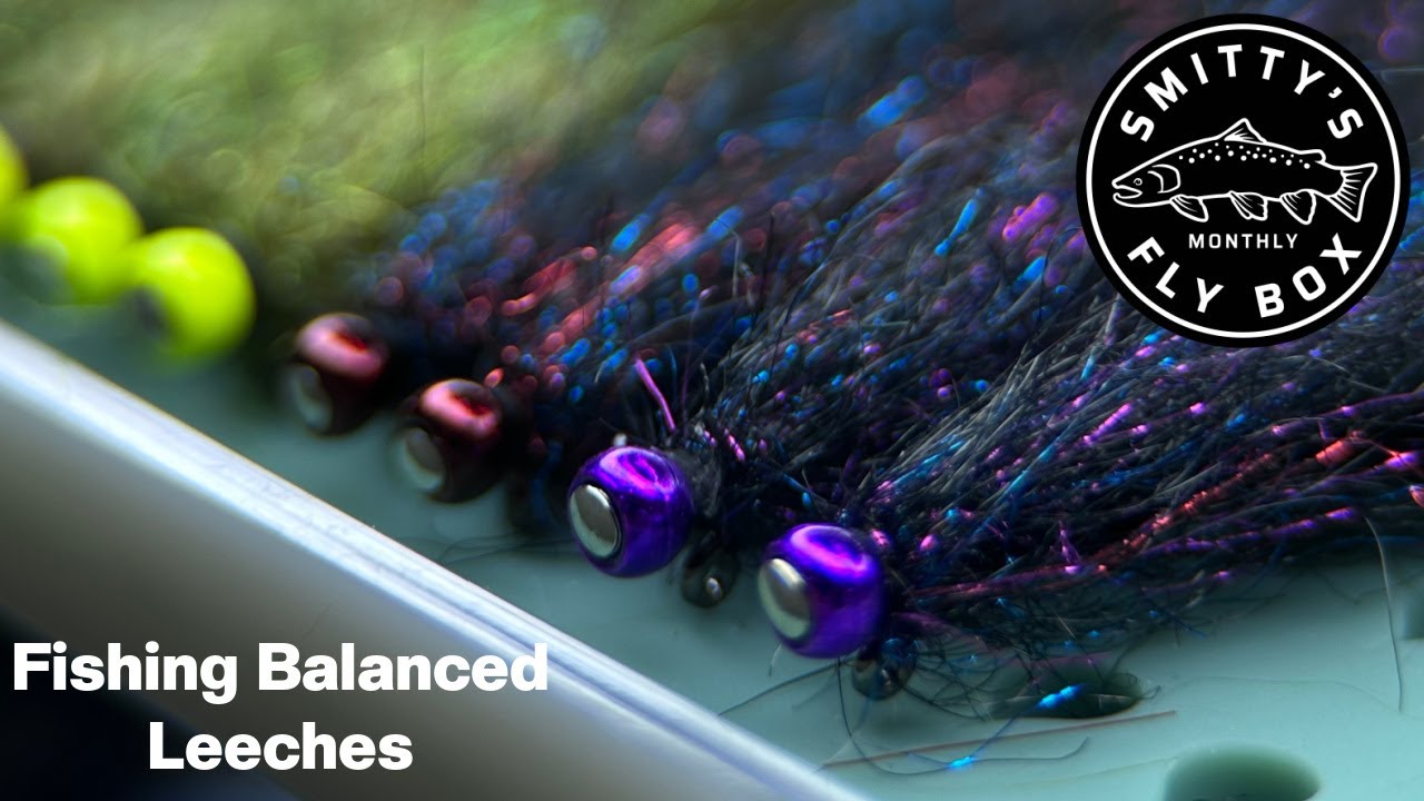 Fishing Balanced Leeches - YouTube