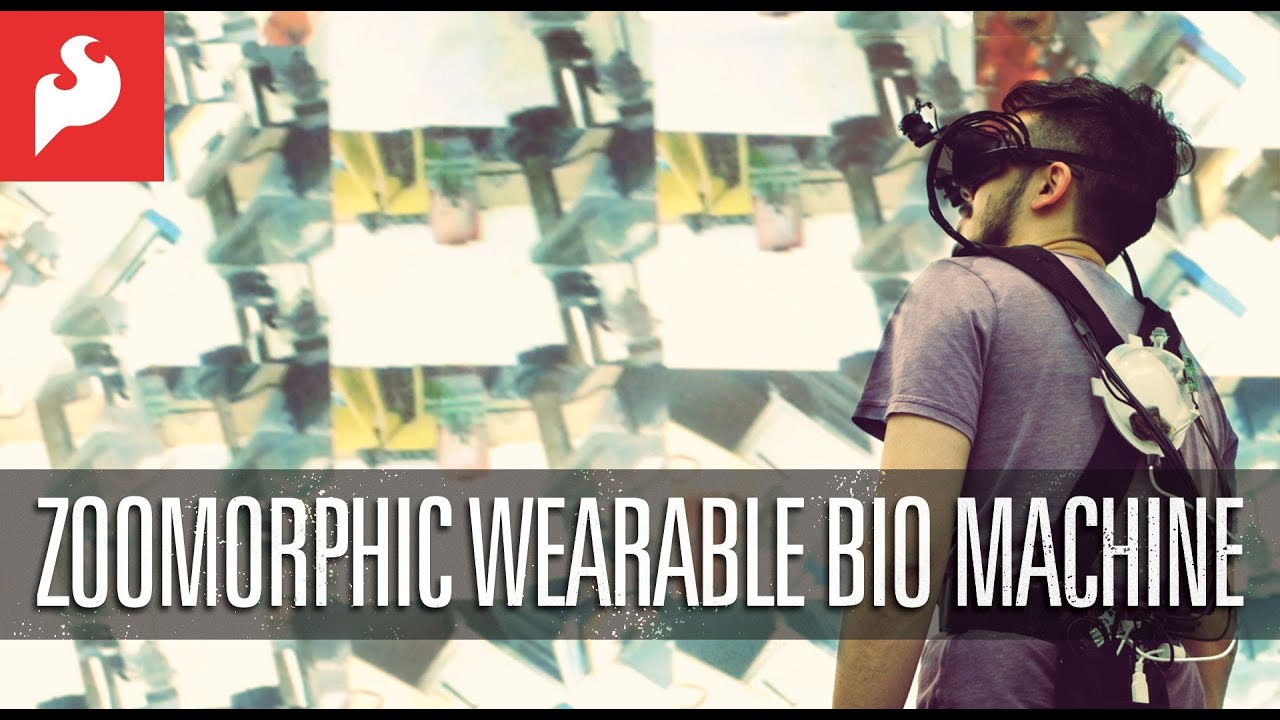 "Zoomorphic" Wearable Bio Machine - YouTube