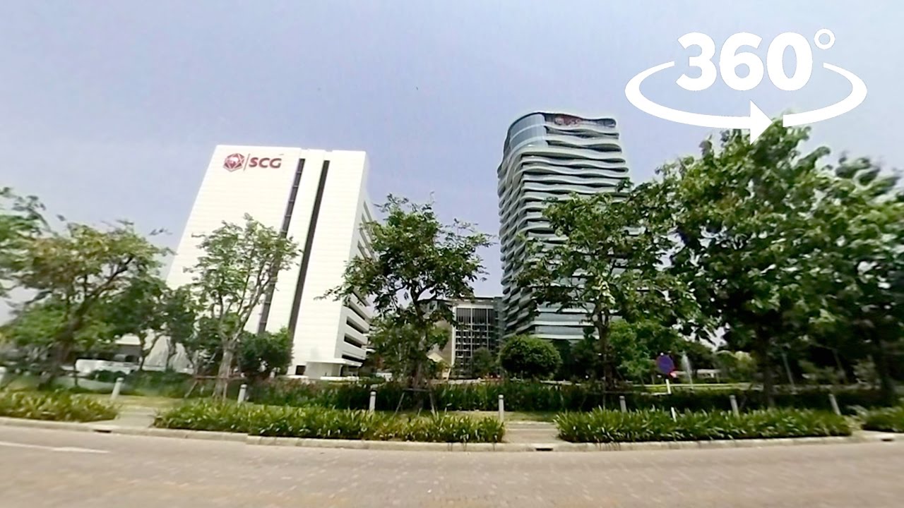 VR: SCG Head Office 100th Year Building, Front view - YouTube