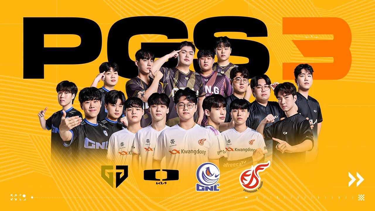 PGS 3 한국 팀 범퍼 모음 - YouTube