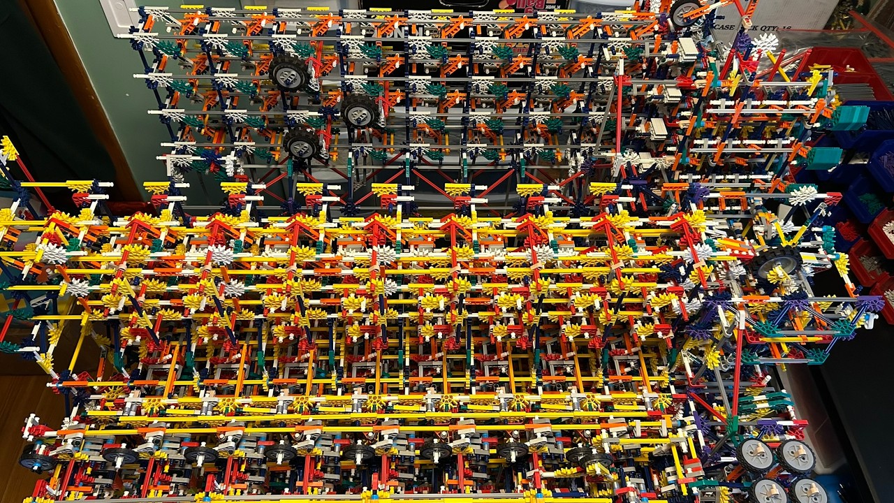 Knex 8-bit Mechanical Computer (MechaDigit-1) - Update 3: ROM, Program ...
