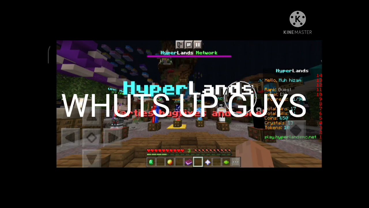 MINECRAFT PE Hyperland server - YouTube