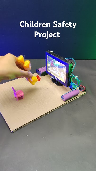 Children Safety Project Use IR Sensor #tv #diy #arduino # ...