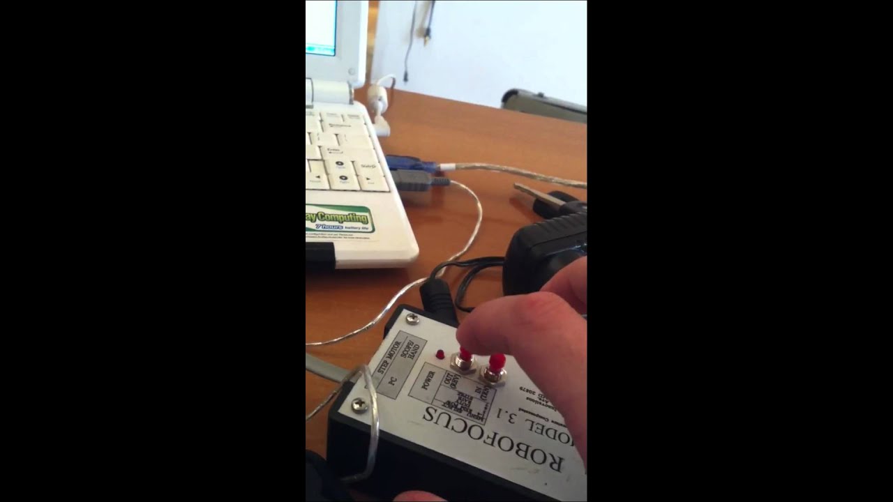 Testing another Robofocus controller. - YouTube