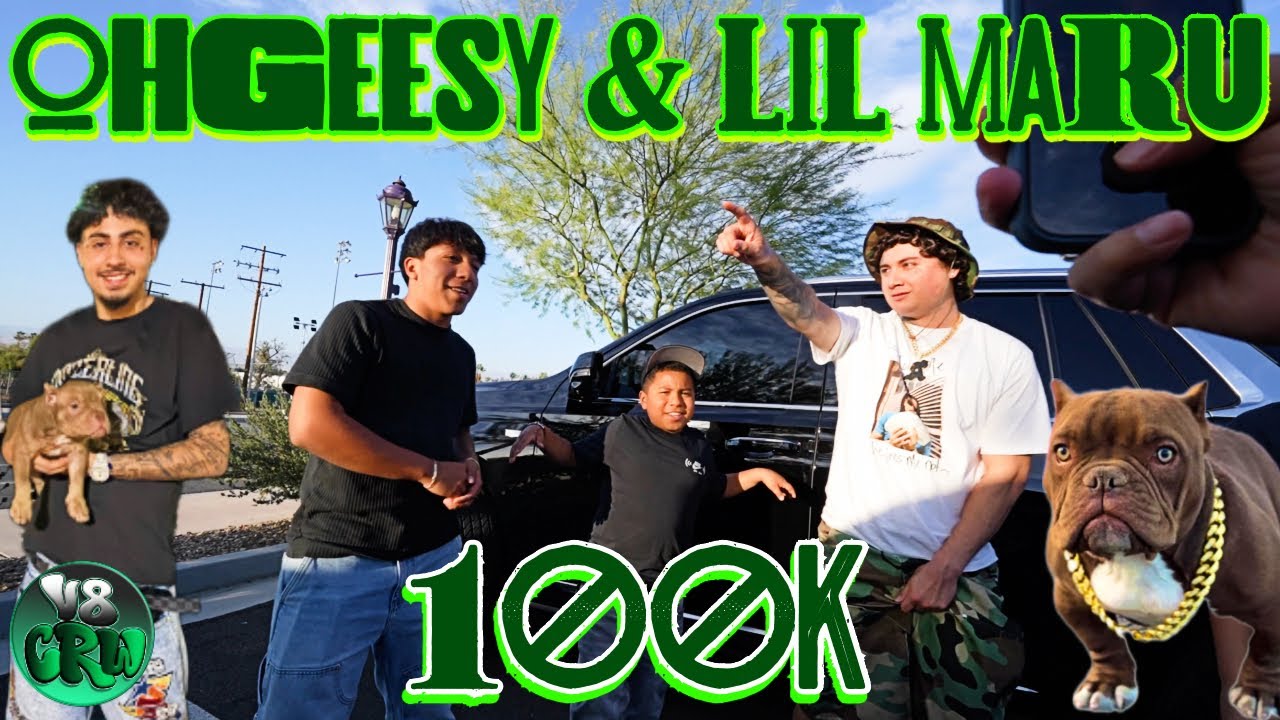 OHGEESY & LIL MARU buy 100K DOGS! we made a rap SONG!! - YouTube