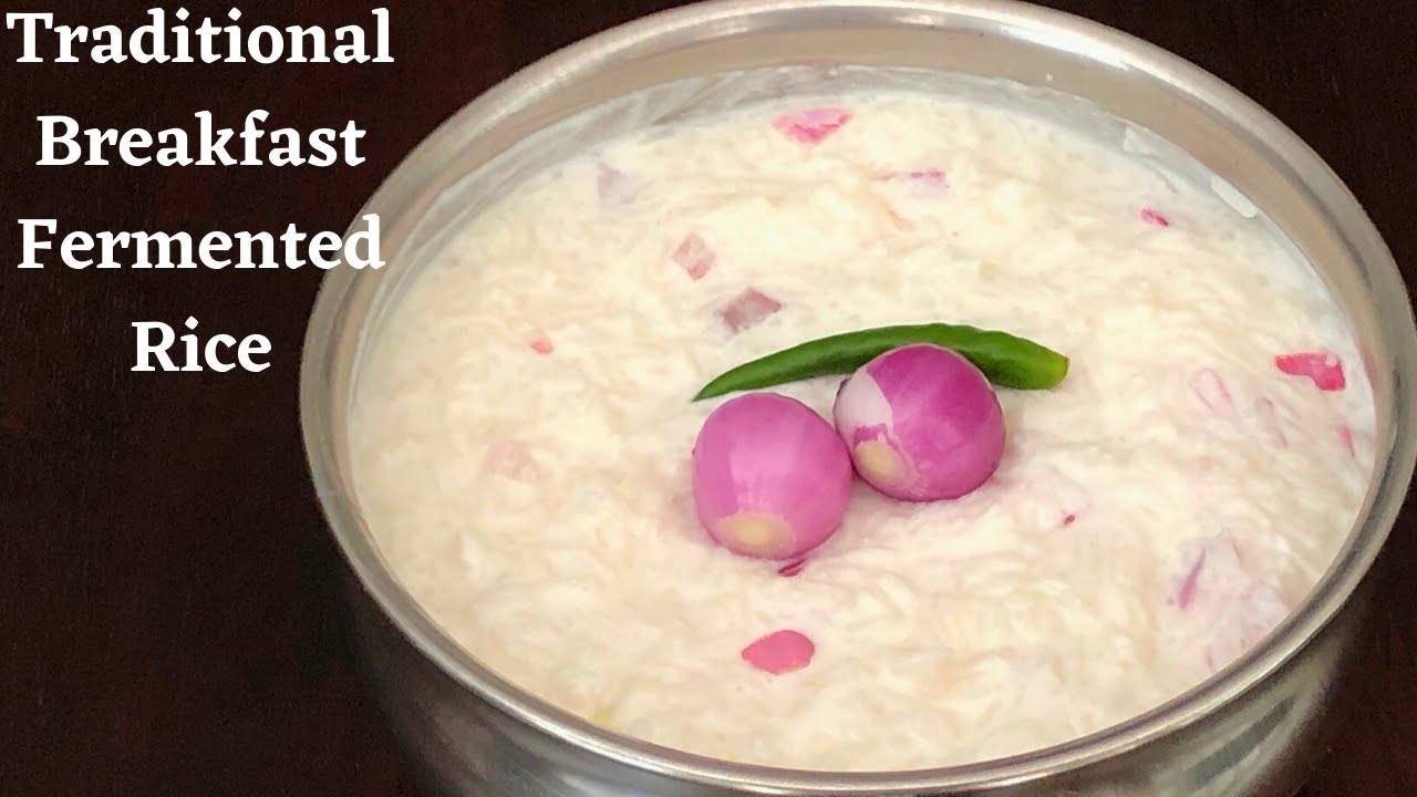 Healthy Breakfast Recipe | Chaddannam | Fermented Curd Rice | PROBIOTIC ...