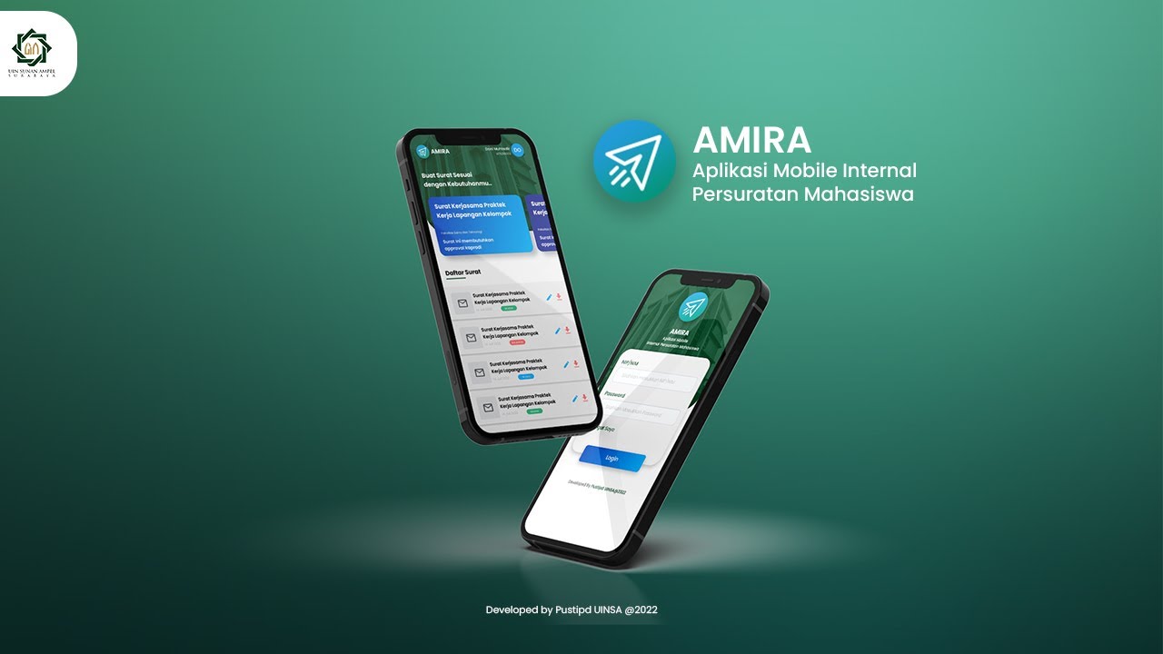 Profile AMIRA : Aplikasi Mobile Integrasi Persuratan Mahasiswa UINSA ...