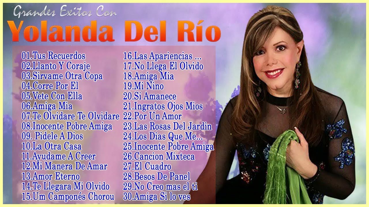 Yolanda del Río || Sus Mejores Rancheras - Grandes Exitos De Yolanda ...