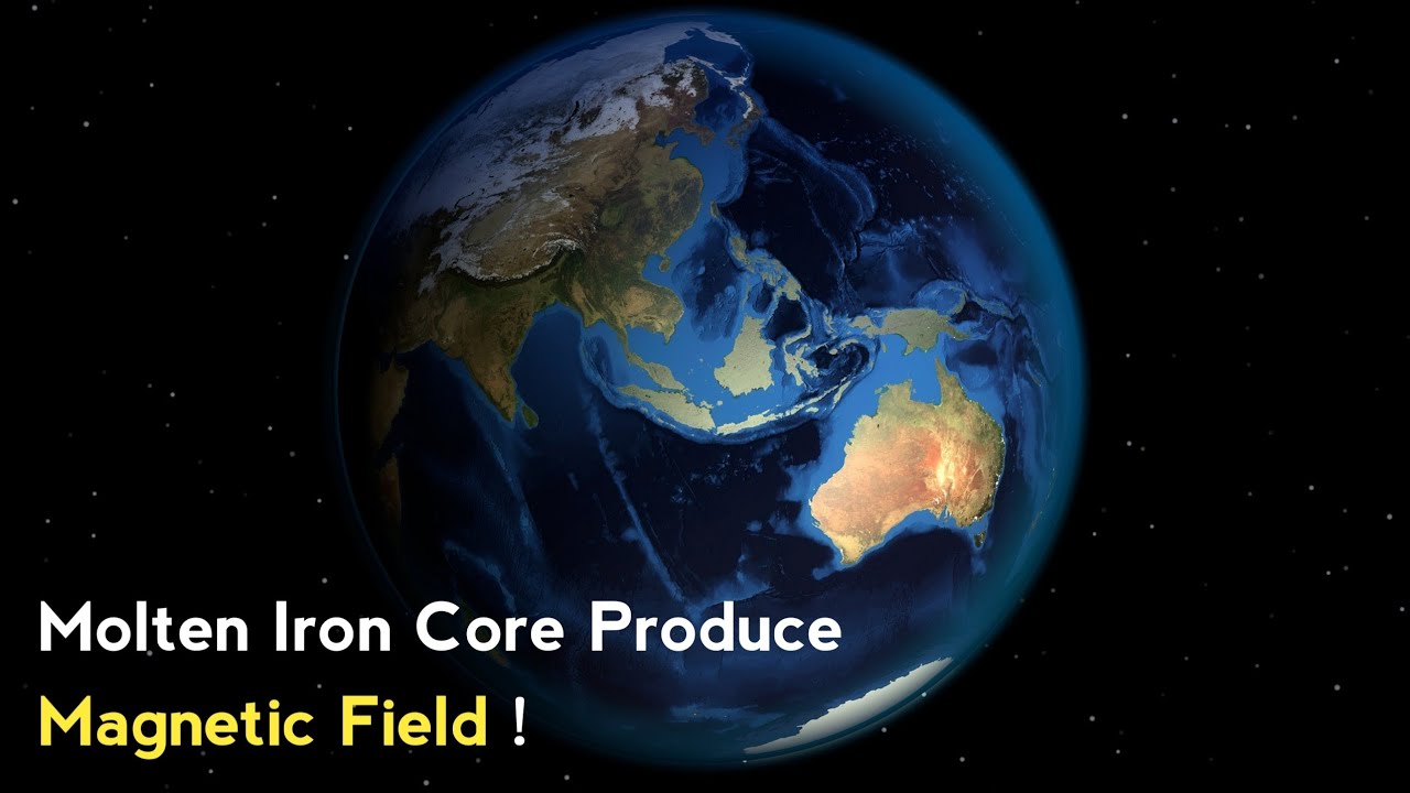 Molten Iron Core Of Earth Produce Magnetic Field ! - YouTube