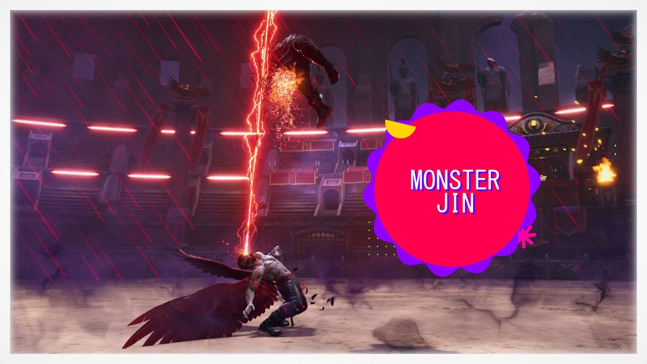 Wavu Wavu Devil Jin Fight Against Monster JIN - YouTube