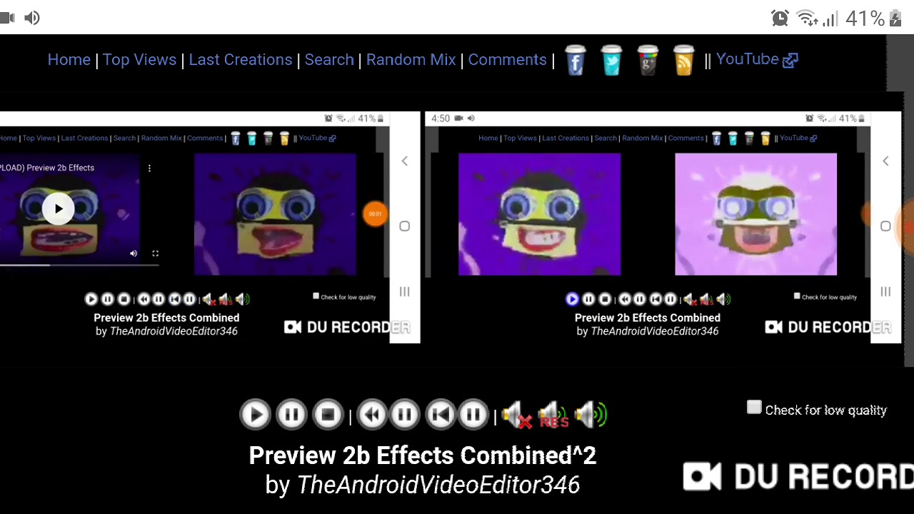 Preview 2b Effects Combined^2 - YouTube