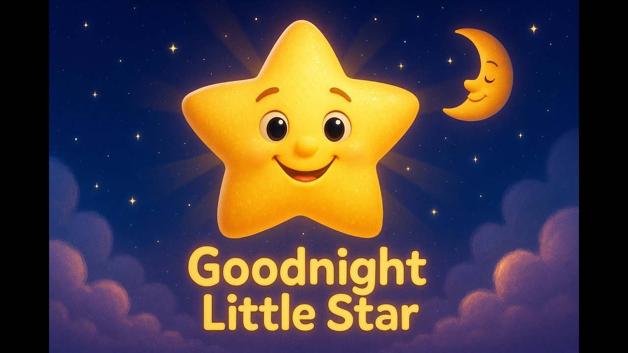 Goodnight Little Star | Pixar-Style 3D Kids Lullaby | Fun Kids Bedtime ...