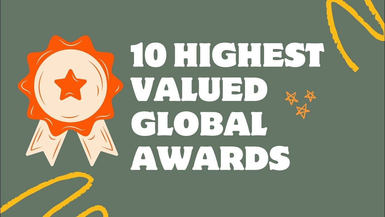 Top 10 Highest Valued Global Awards | MOM | Master Of Many - YouTube