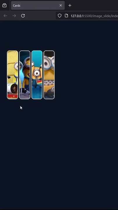How To Make Animated Image Card Html Css Help Free Source Code Learn