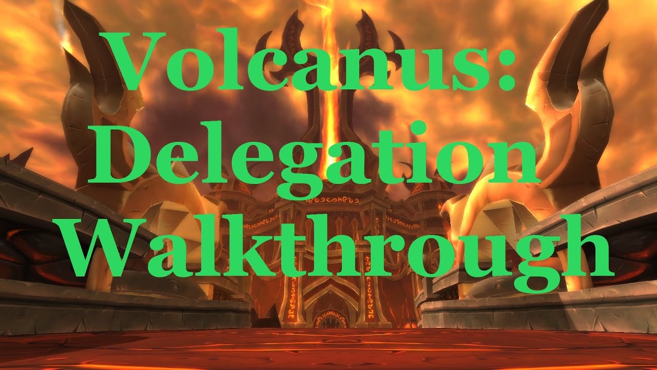 Delegation Quest Volcanus Firelands Legendary Staff [WoW] - YouTube