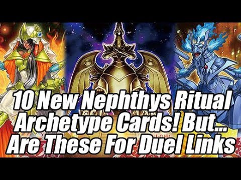 10 New Nephthys Ritual Archetype Cards But... Are These Made for Yu-Gi ...
