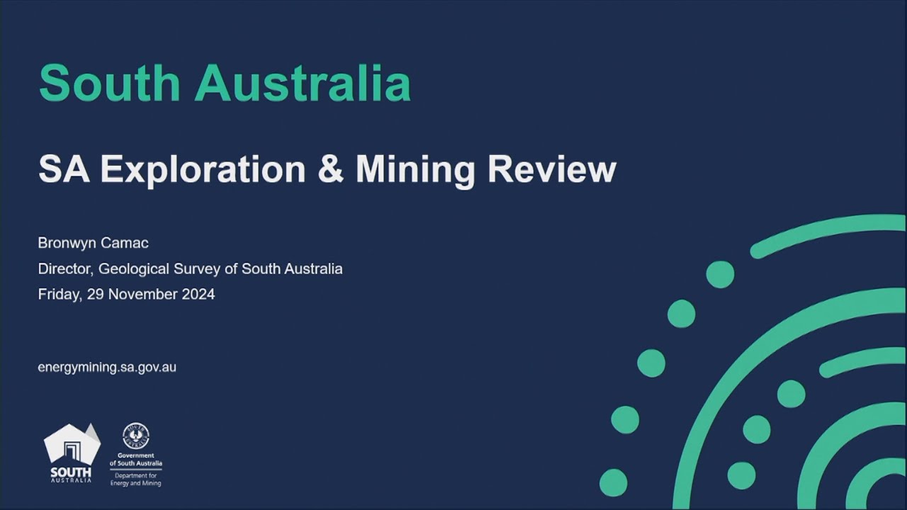 SAEMC 2024 | Geological Survey Of South Australia: SA Exploration and ...